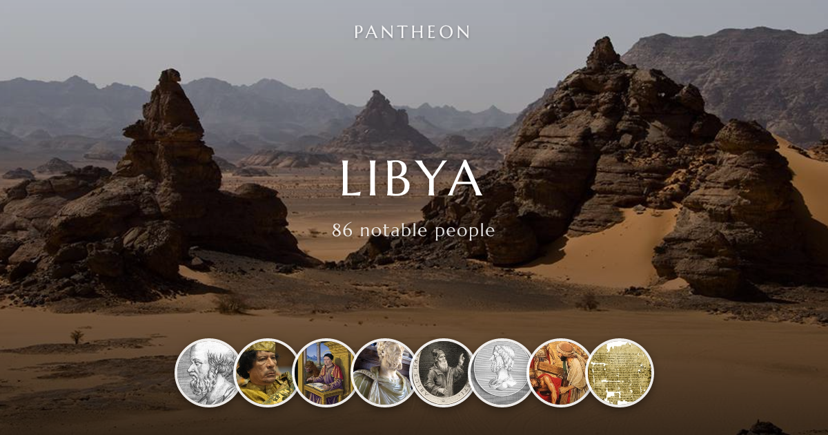 Famous People from Libya | 86 Notable Libya People | Pantheon