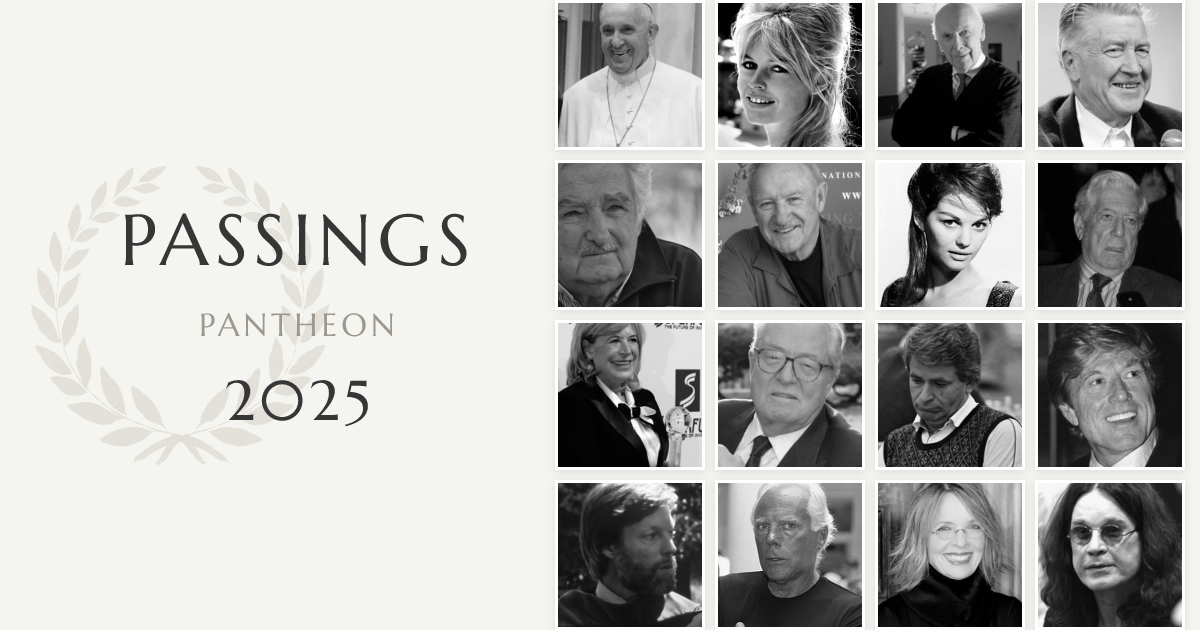 2025 Celebrity Deaths | Pantheon