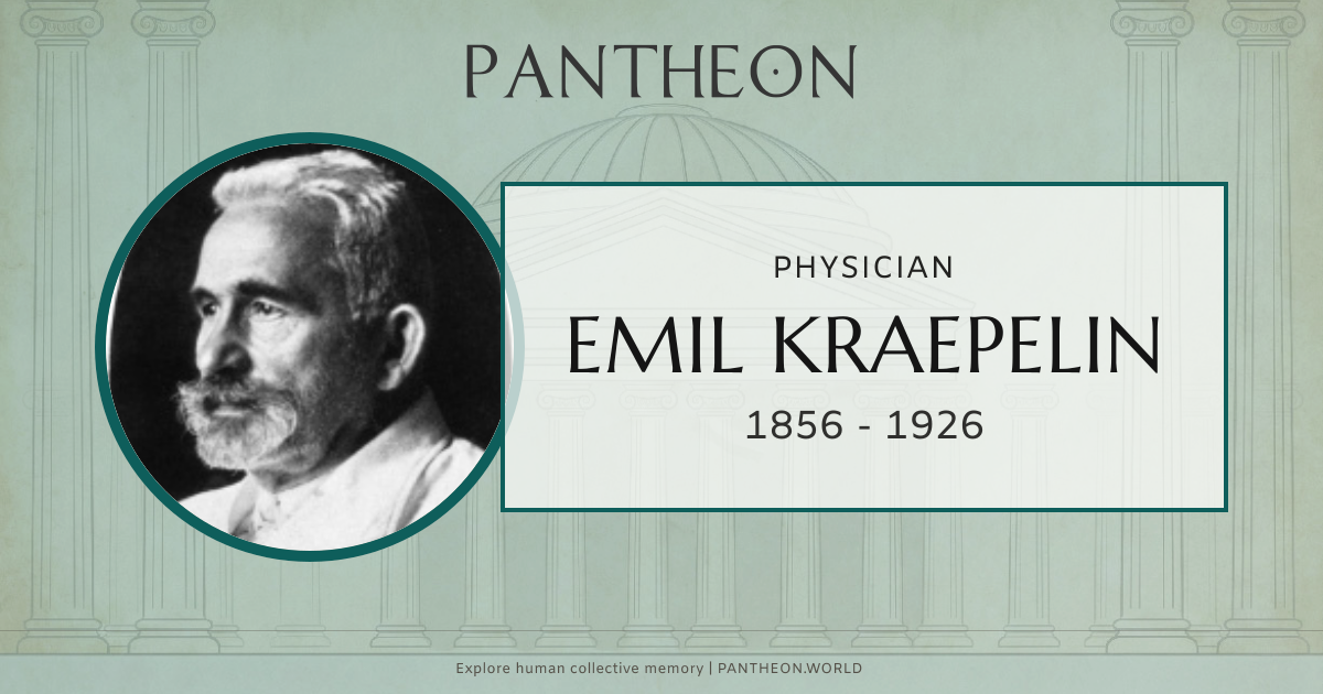 Emil Kraepelin Biography | Pantheon