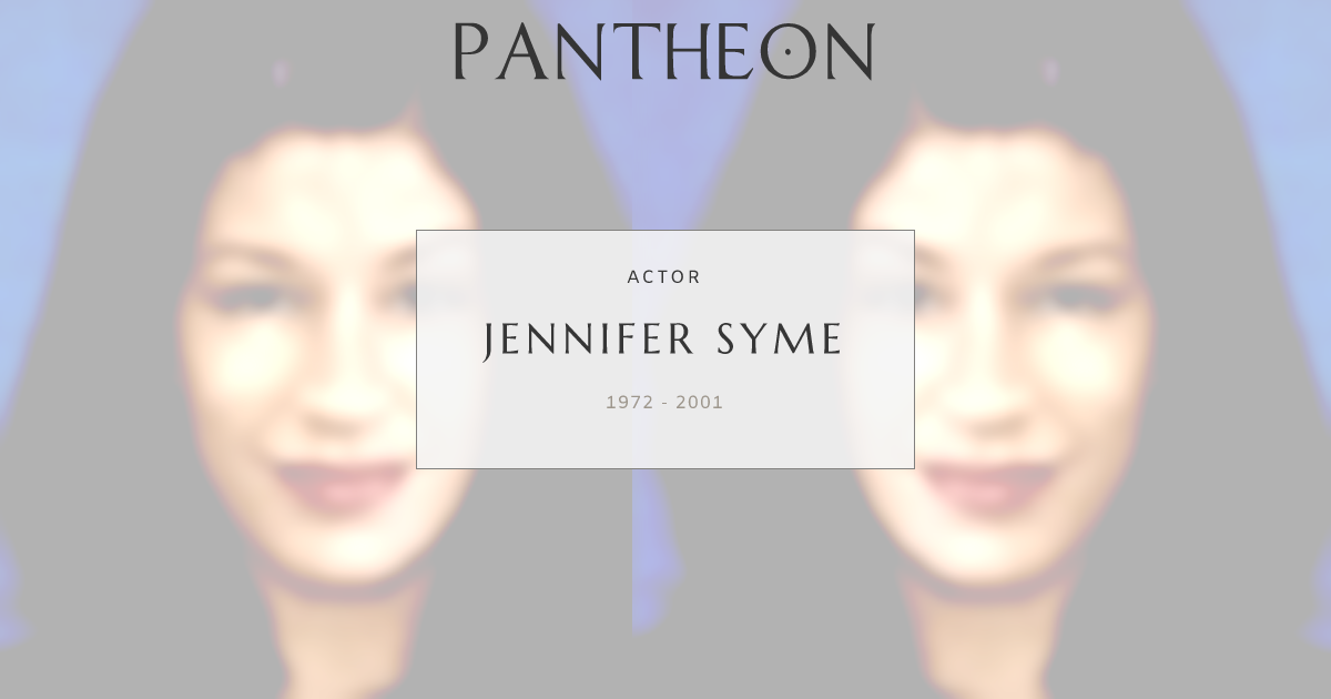 Jennifer Syme Biography | Pantheon