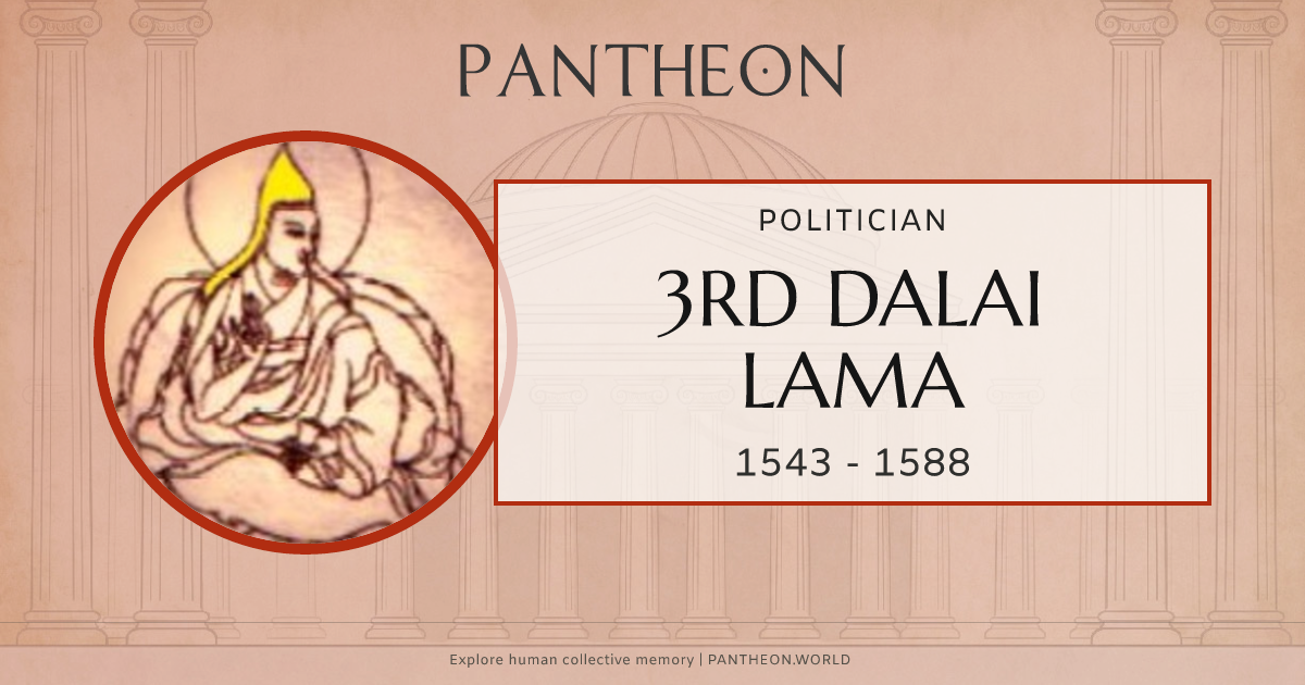 3rd Dalai Lama Biography | Pantheon