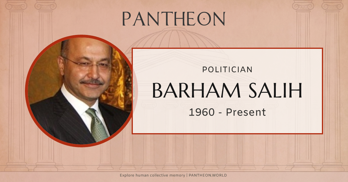 Barham Salih Biography | Pantheon