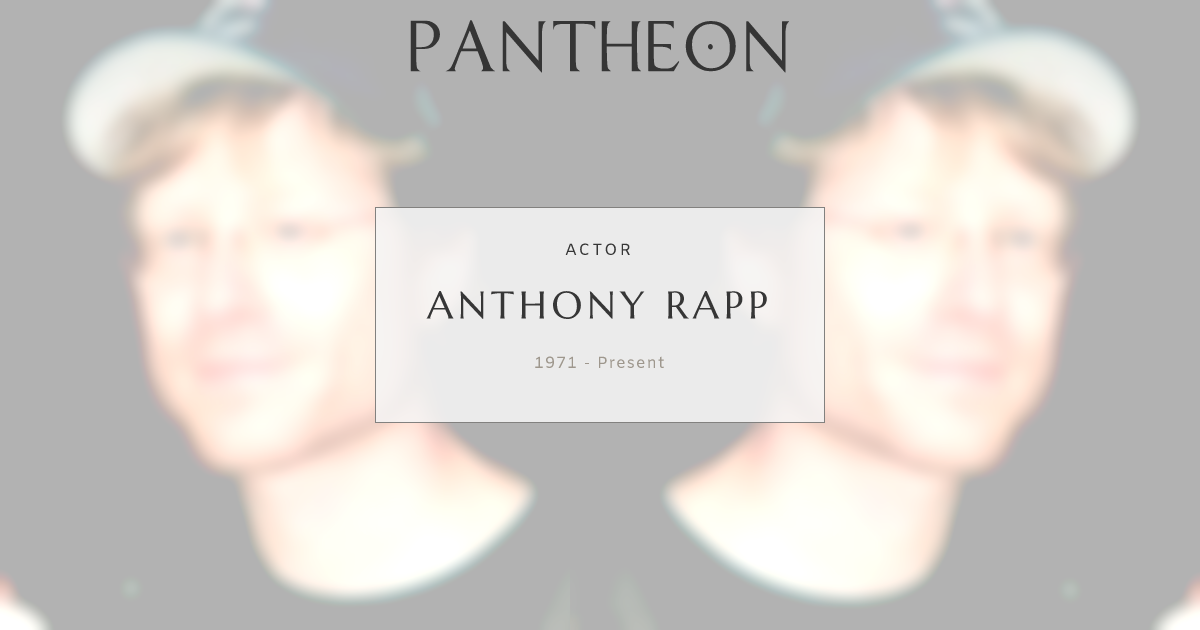 Anthony Rapp Biography | Pantheon