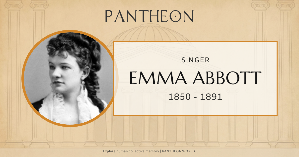 Emma Abbott Biography | Pantheon