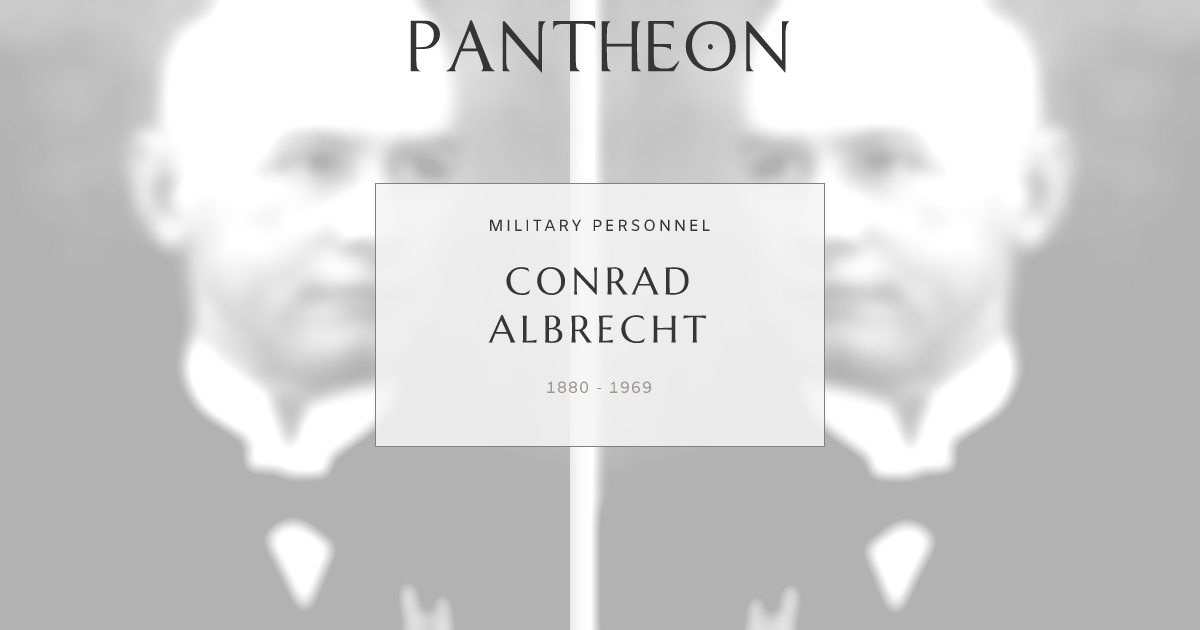 Conrad Albrecht Biography | Pantheon