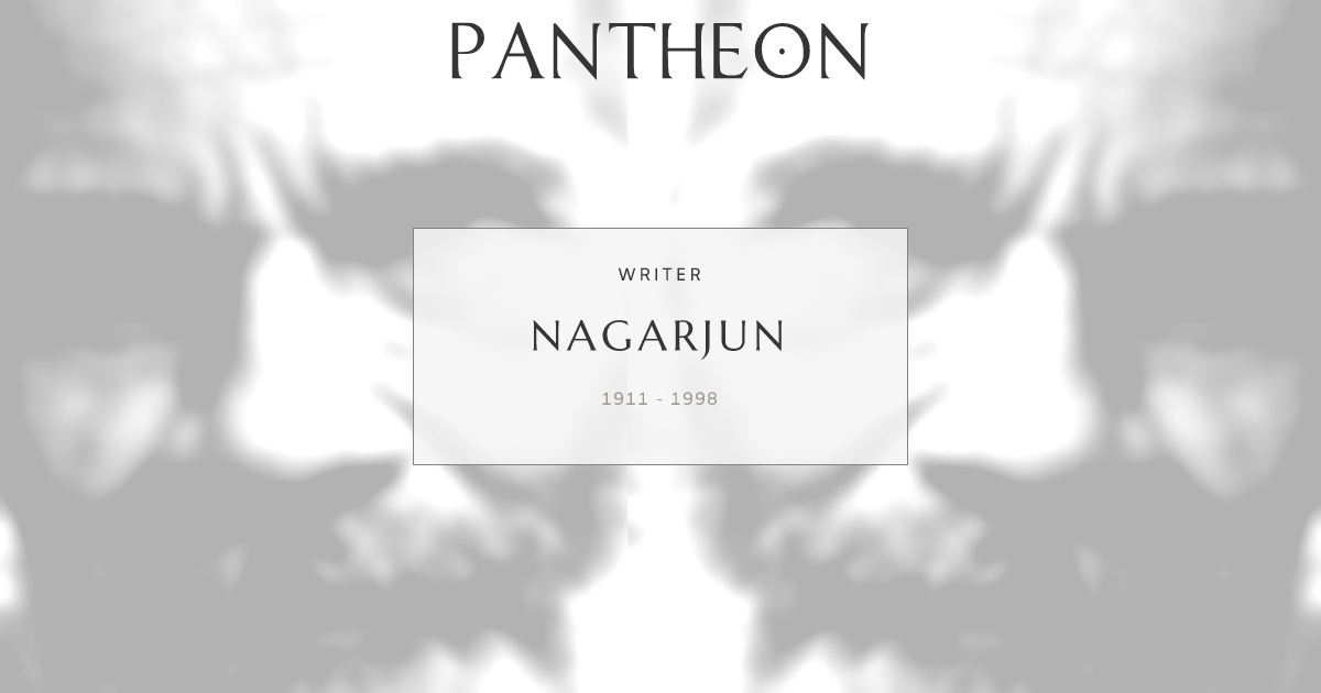 Nagarjun Biography | Pantheon
