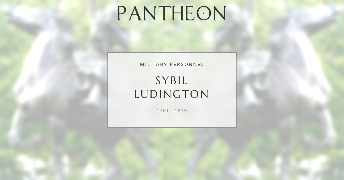 Sybil Ludington Biography | Pantheon