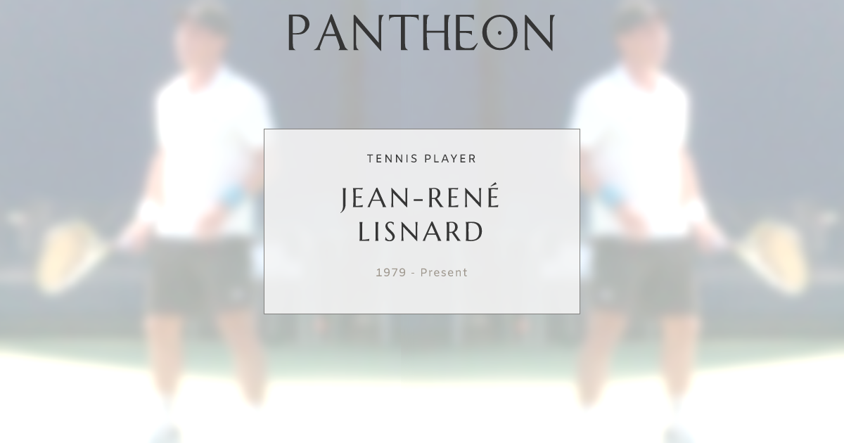 Jean-René Lisnard Biography | Pantheon