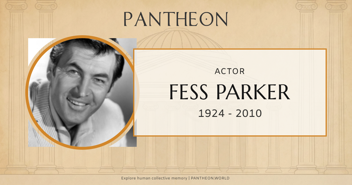 Fess Parker Biography | Pantheon