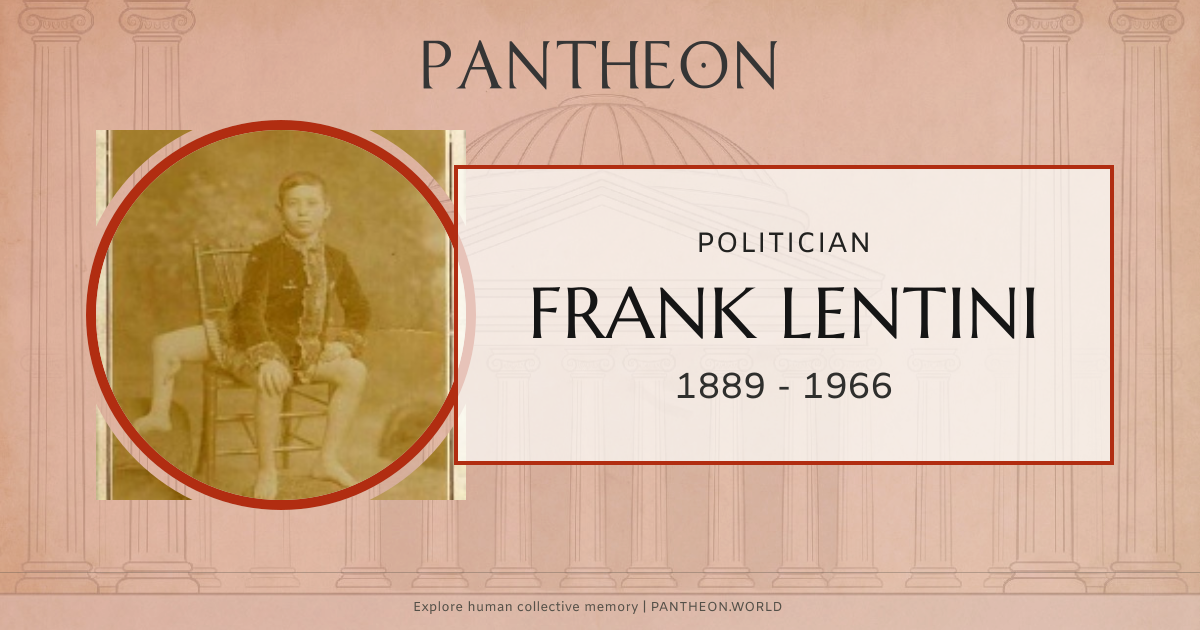 Frank Lentini Biography | Pantheon