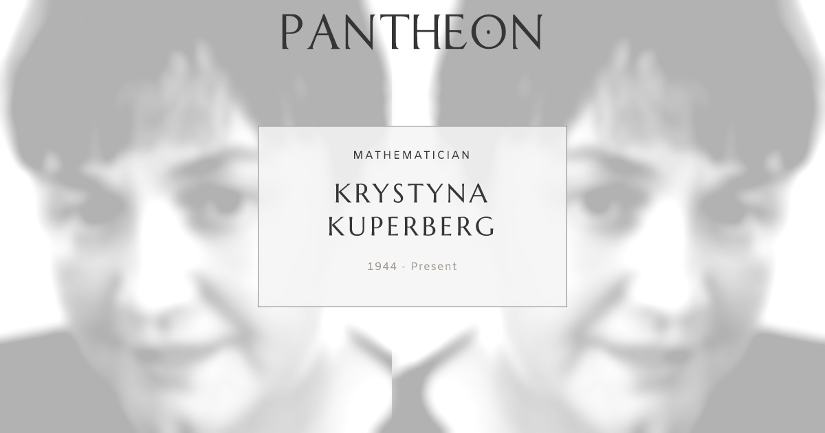 Krystyna Kuperberg Biography | Pantheon