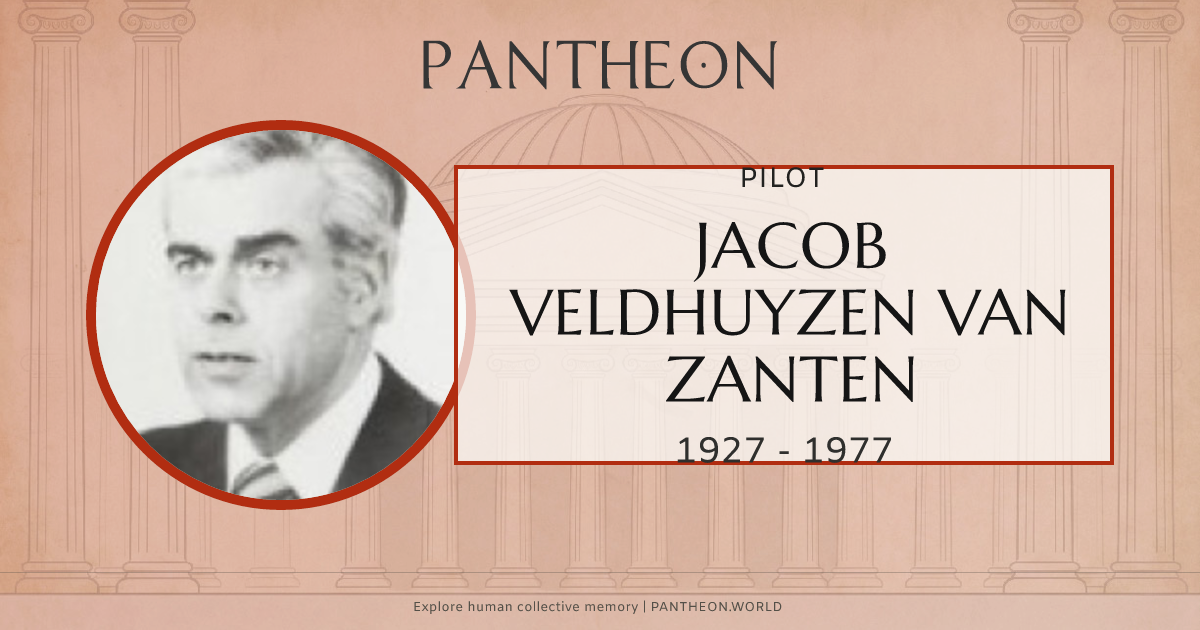 Jacob Veldhuyzen van Zanten Biography | Pantheon