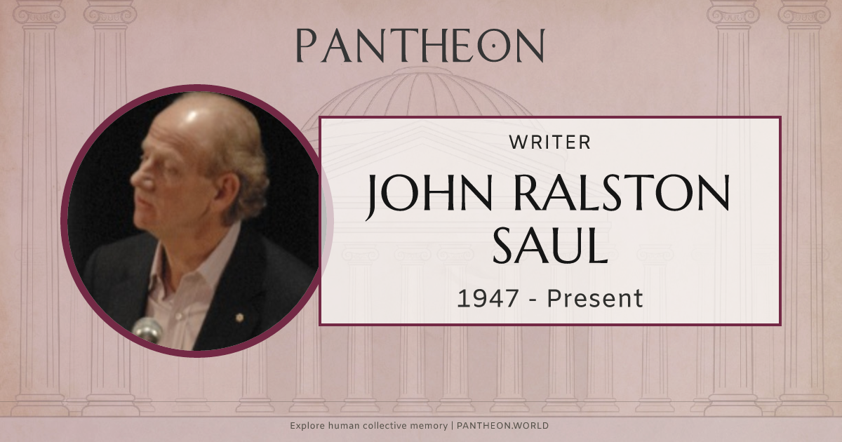 John Ralston Saul Biography | Pantheon