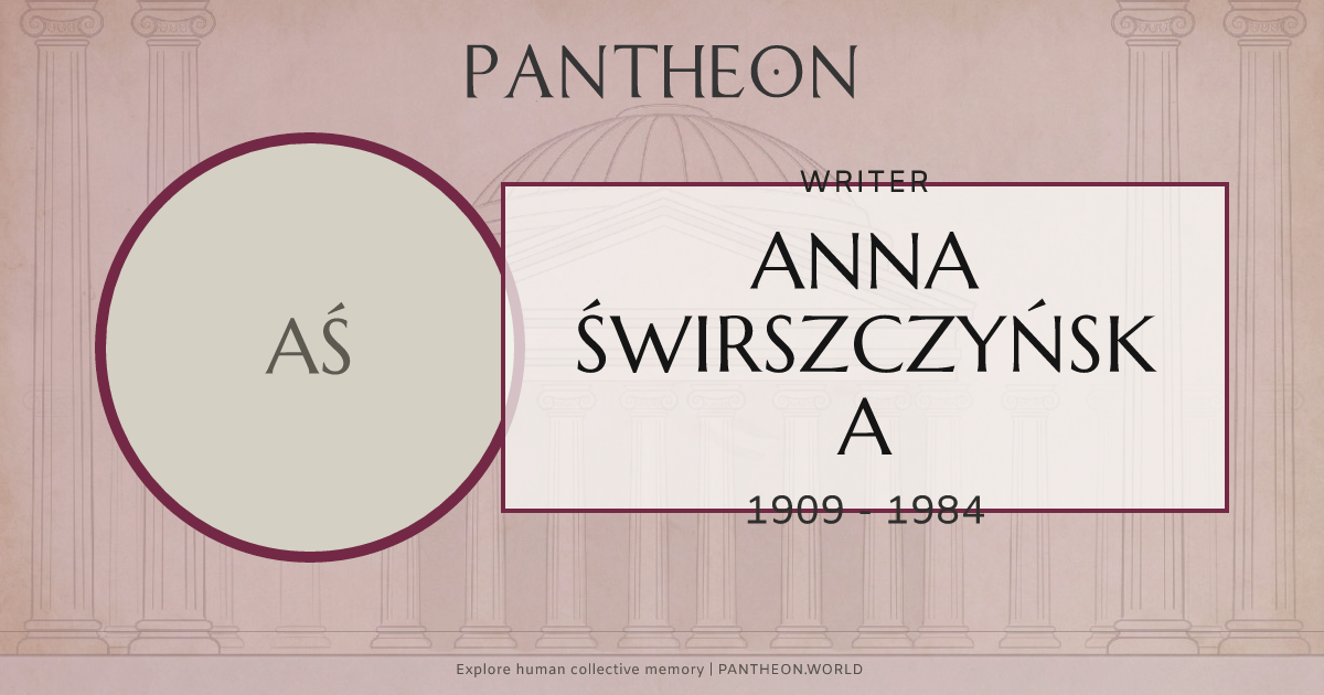 Anna Świrszczyńska Biography | Pantheon