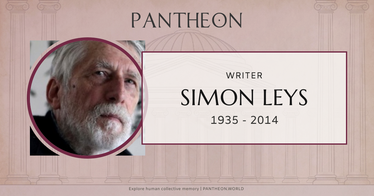 Simon Leys Biography | Pantheon