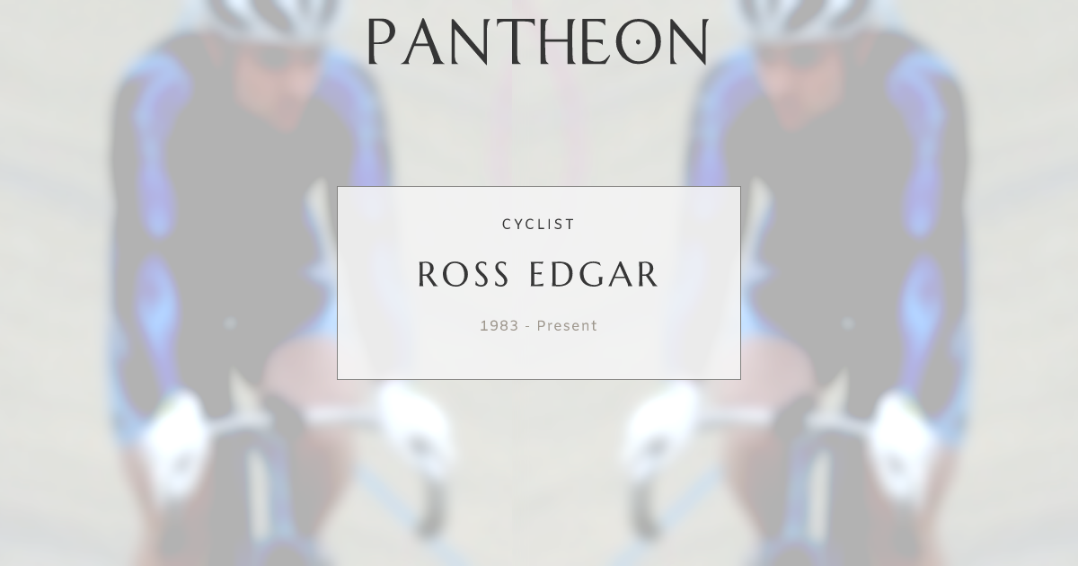 Ross Edgar Biography | Pantheon