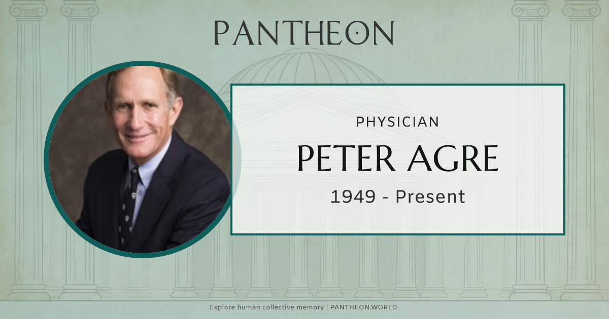 Peter Agre Biography | Pantheon