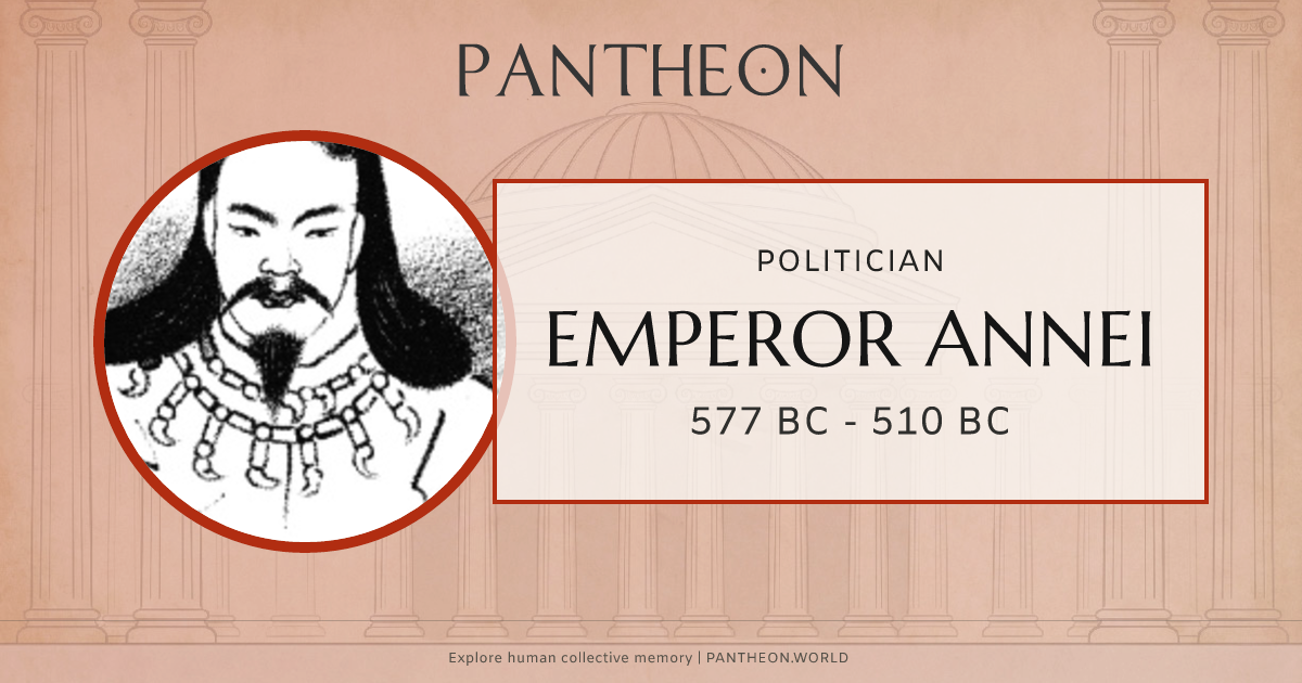 Emperor Annei Biography | Pantheon