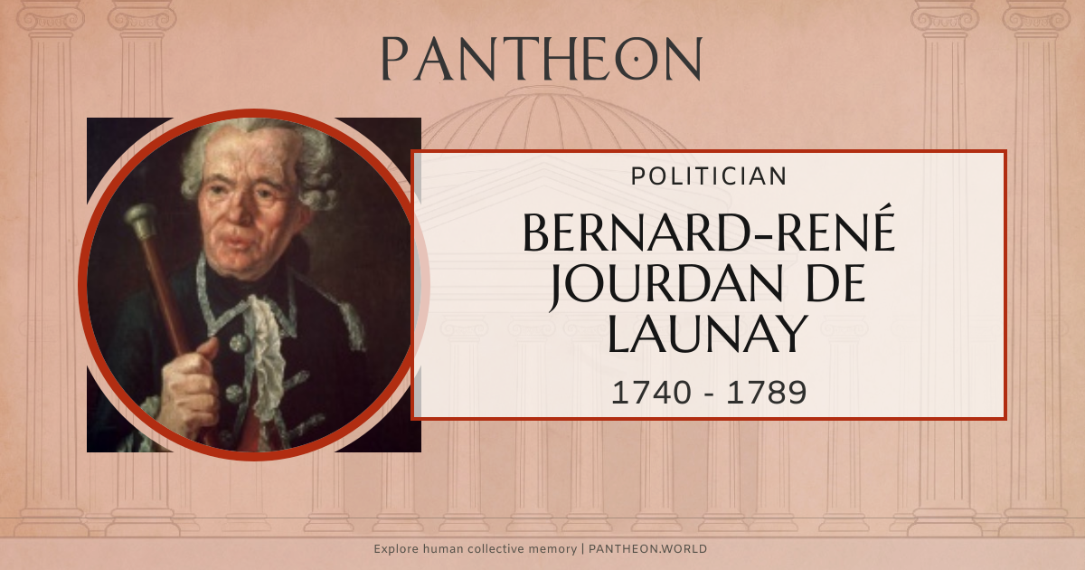 Bernard-René Jourdan de Launay Biography | Pantheon