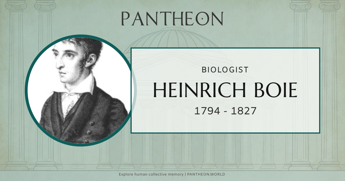 Heinrich Boie Biography | Pantheon