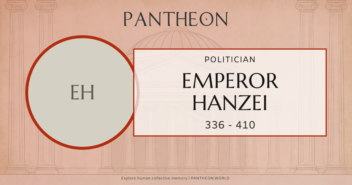 Emperor Hanzei Biography | Pantheon