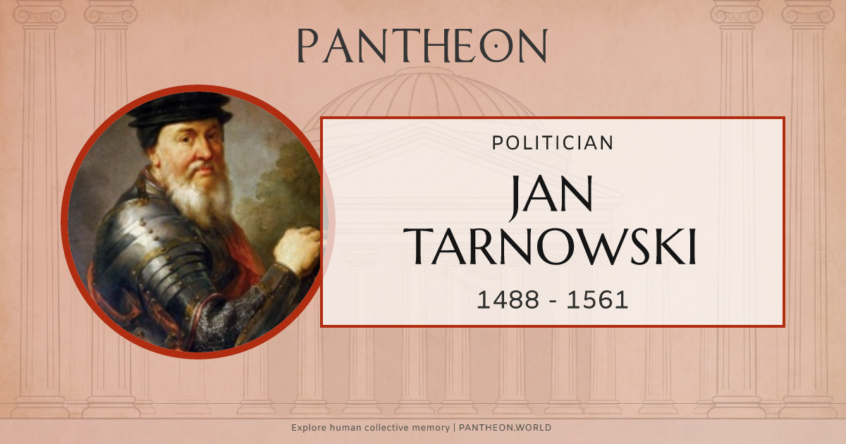 Jan Tarnowski Biography | Pantheon