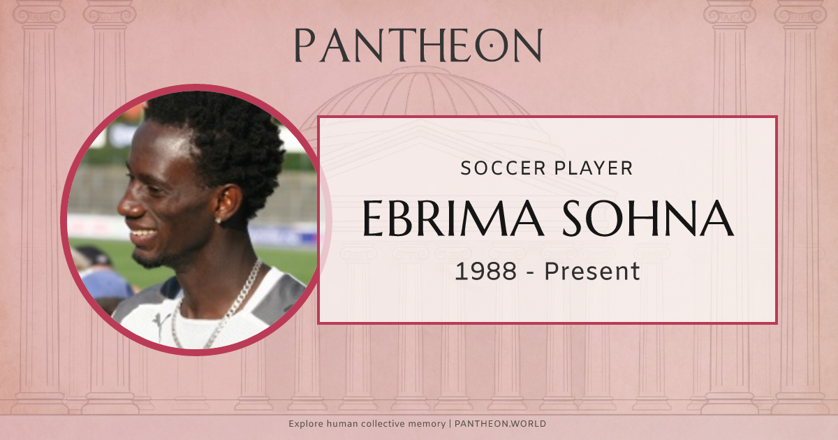 Ebrima Sohna Biography | Pantheon
