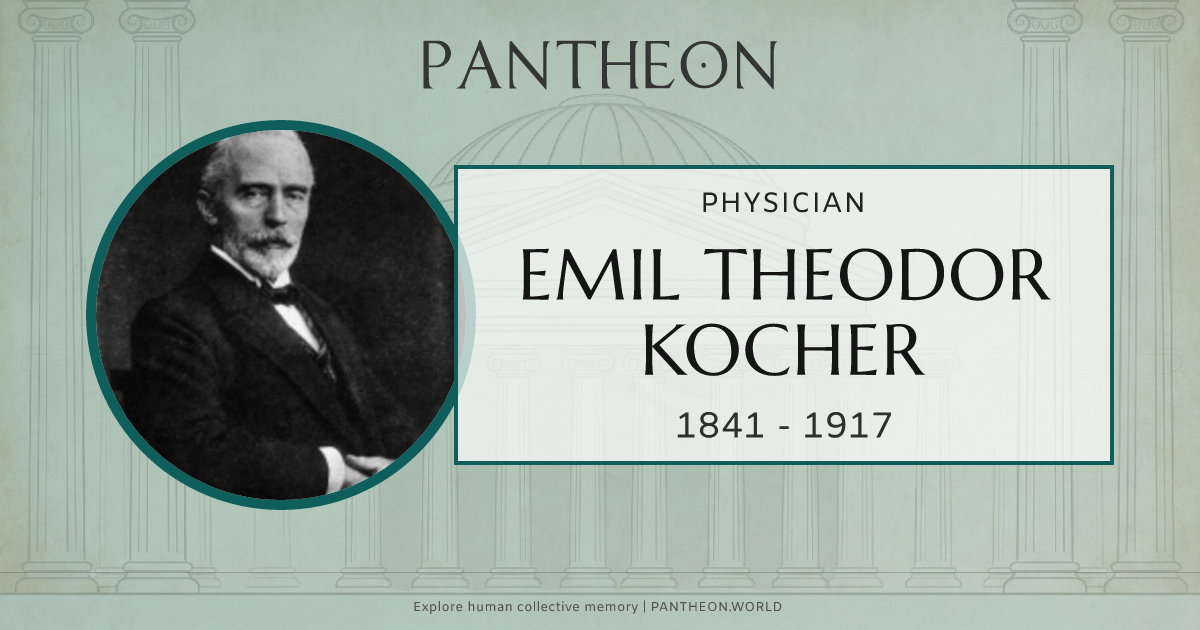 Emil Theodor Kocher Biography | Pantheon