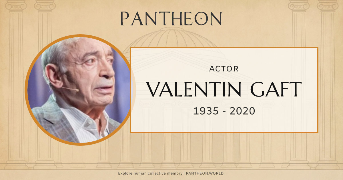 Valentin Gaft Biography | Pantheon