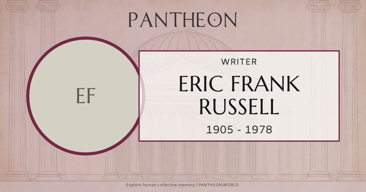 Eric Frank Russell Biography | Pantheon