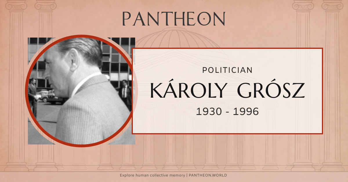 Károly Grósz Biography | Pantheon
