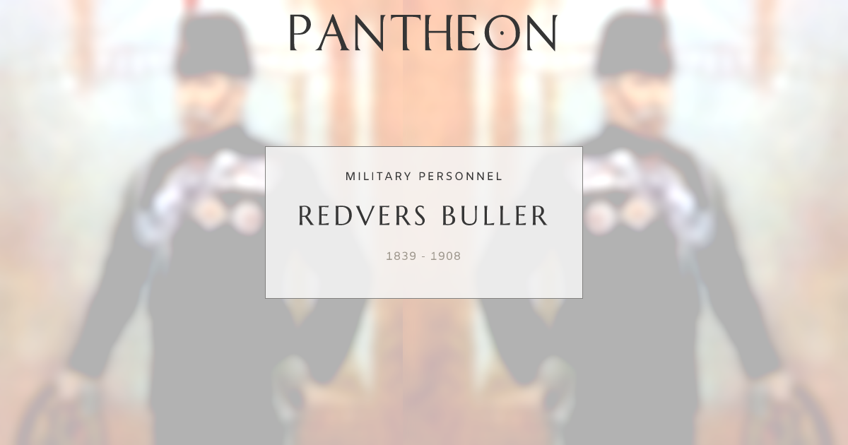 Redvers Buller Biography | Pantheon