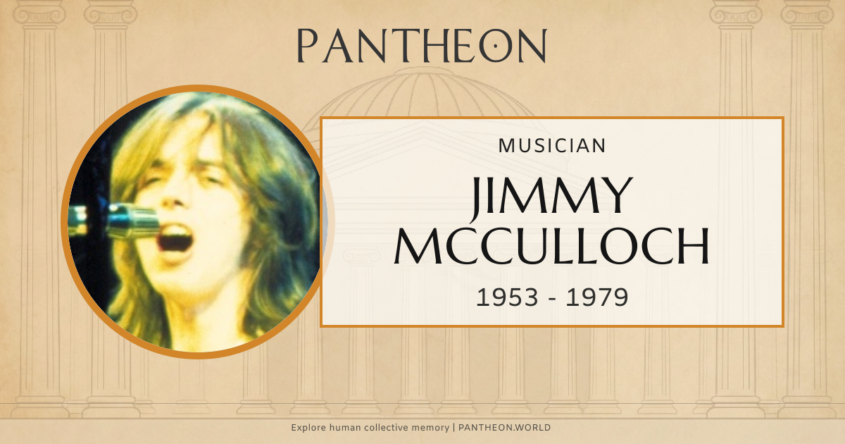 Jimmy McCulloch Biography | Pantheon