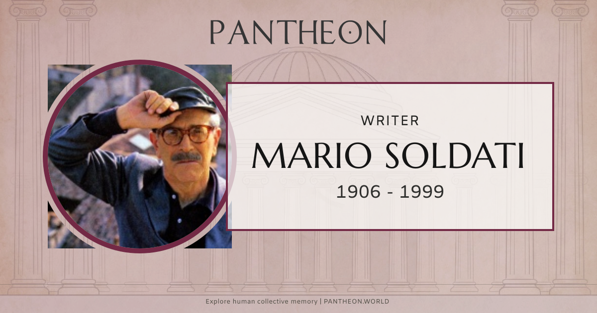 Mario Soldati Biography | Pantheon