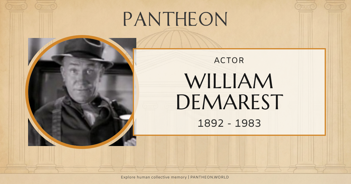 William Demarest Biography | Pantheon