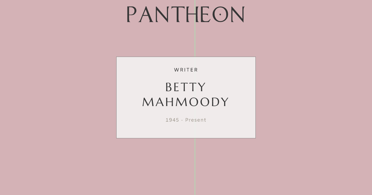 Betty Mahmoody Biography | Pantheon