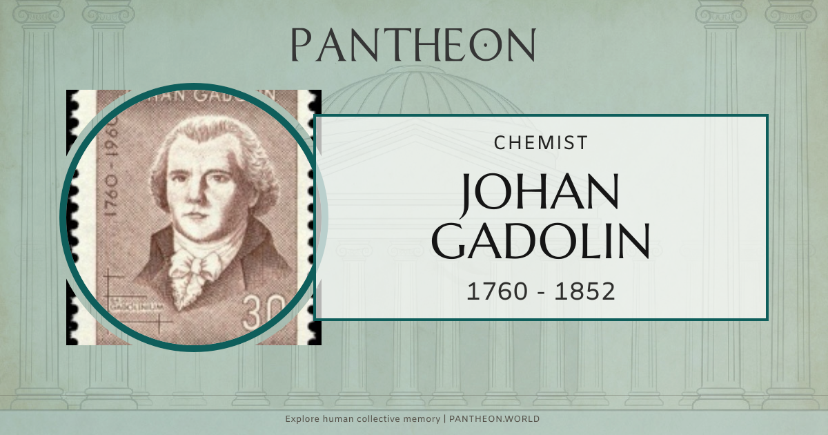 Johan Gadolin Biography | Pantheon