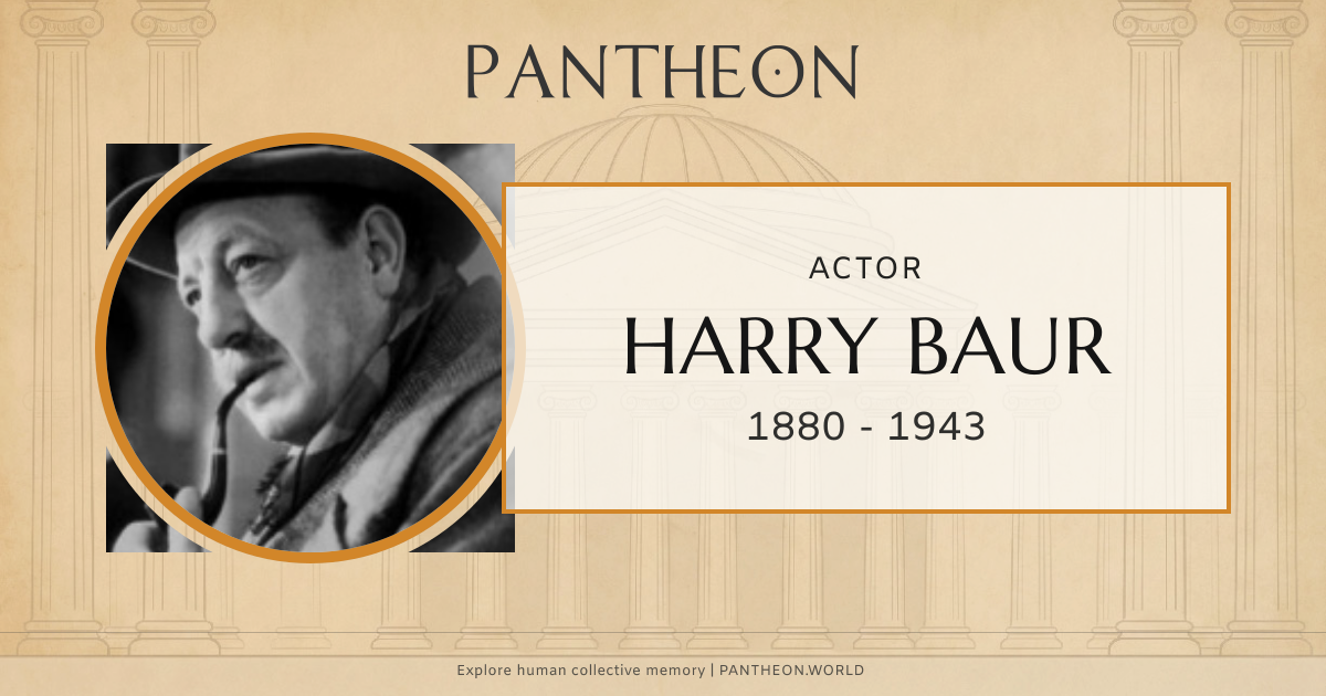 Harry Baur Biography | Pantheon