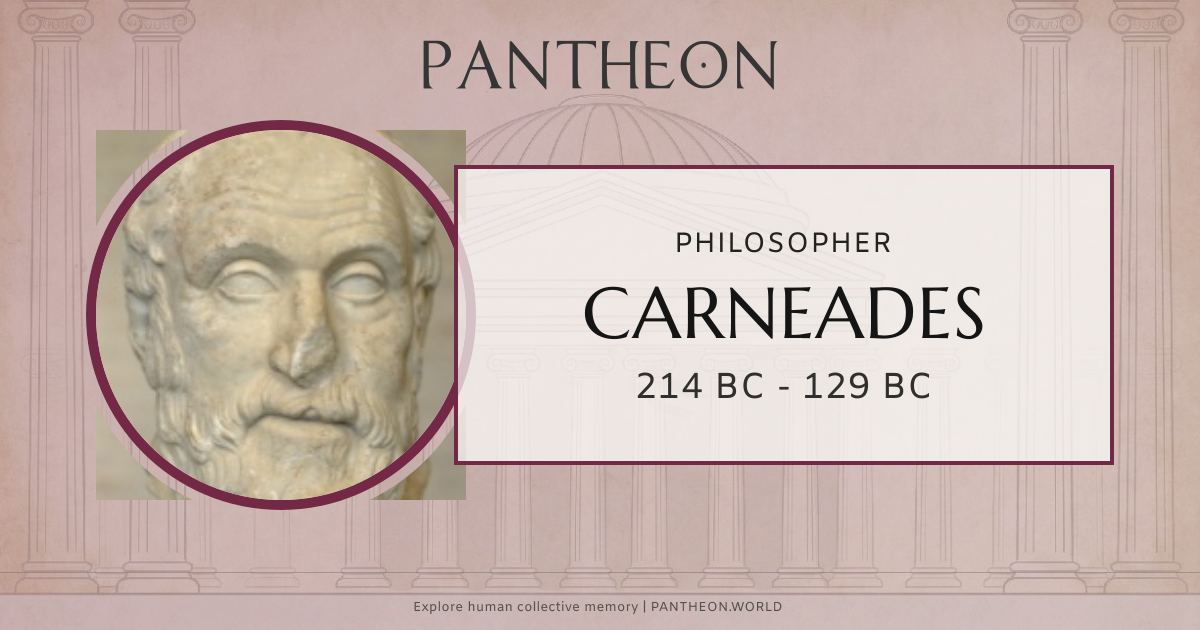 Carneades Biography | Pantheon