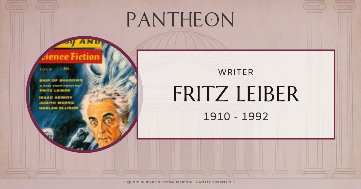 Fritz Leiber Biography | Pantheon