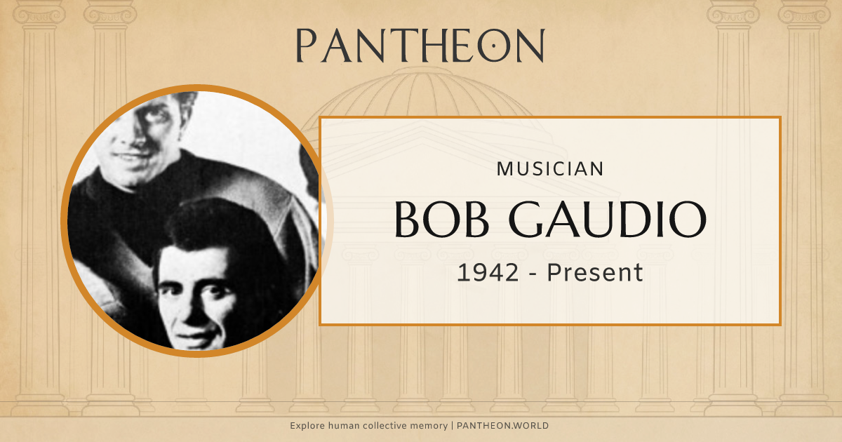 Bob Gaudio Biography | Pantheon