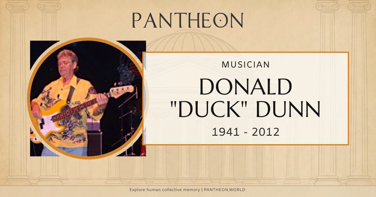 Donald "Duck" Dunn Biography | Pantheon