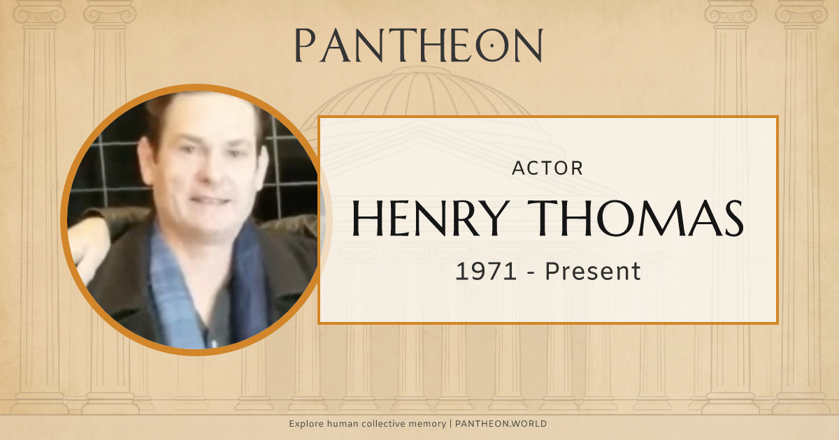 Henry Thomas Biography | Pantheon