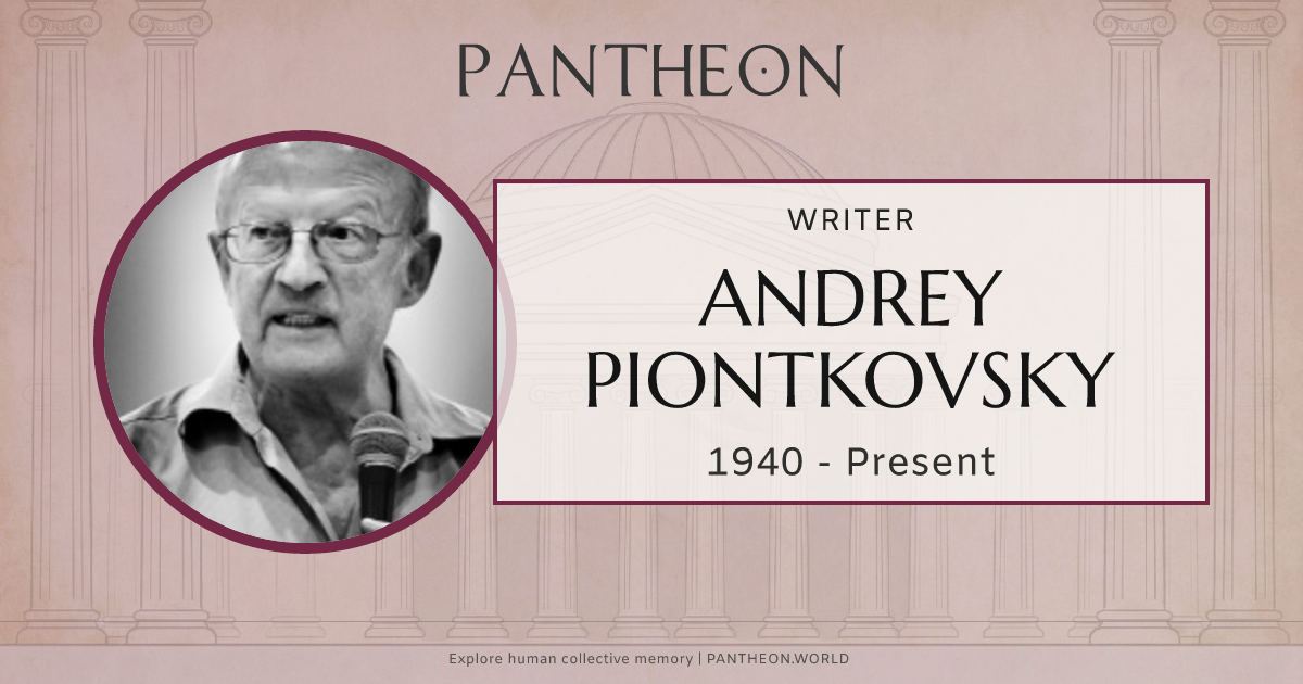 Andrey Piontkovsky Biography | Pantheon