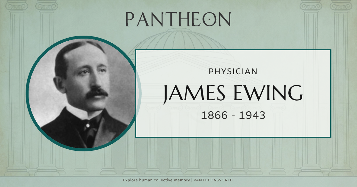 James Ewing Biography | Pantheon