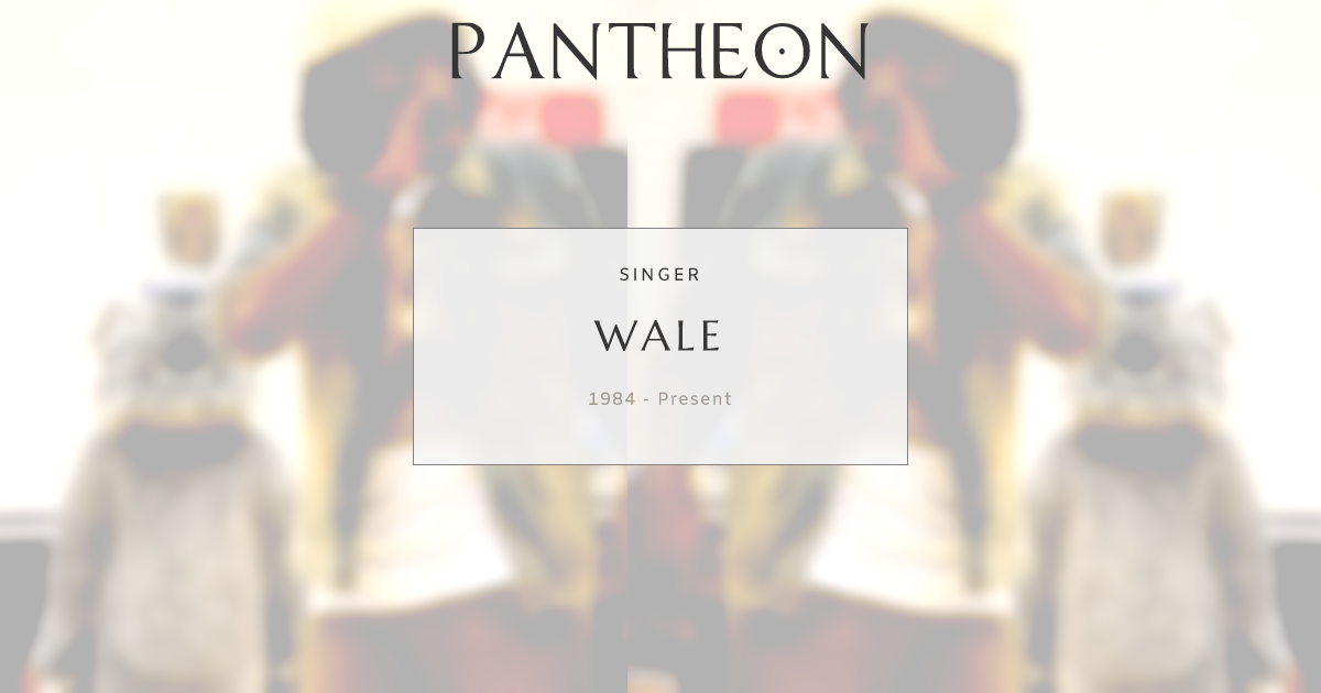 Wale Biography | Pantheon