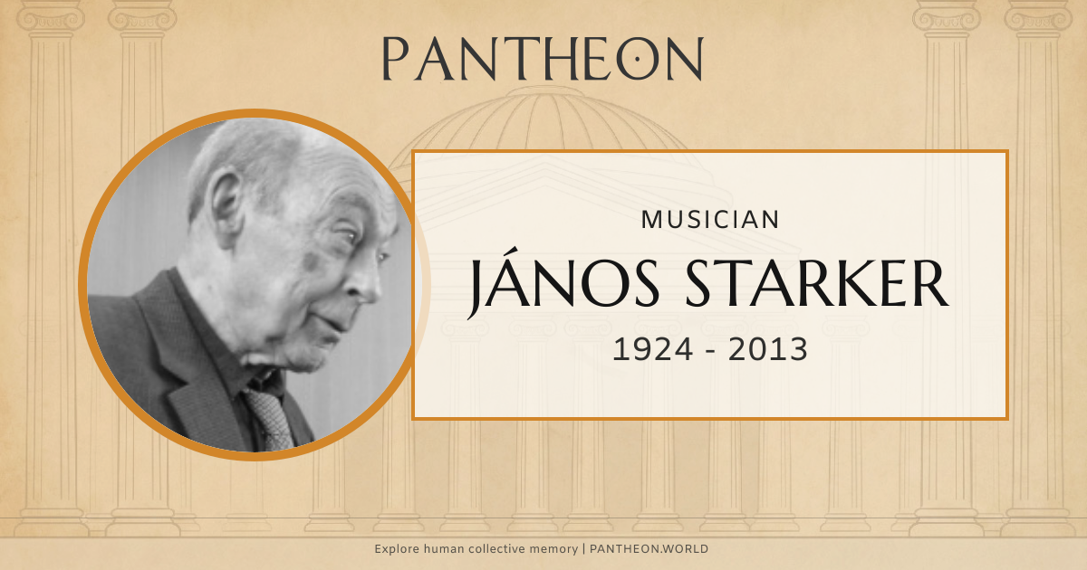 János Starker Biography | Pantheon