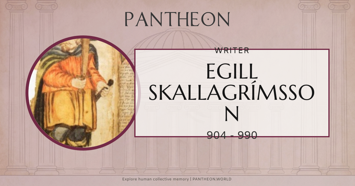Egill Skallagrímsson Biography | Pantheon