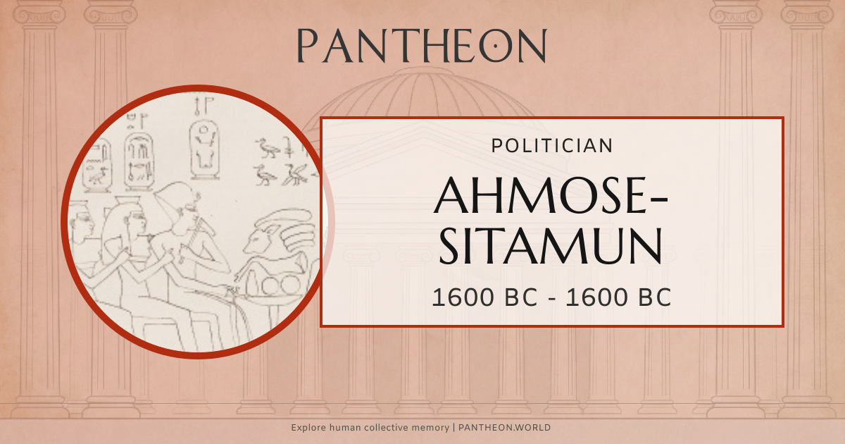 Ahmose-Sitamun Biography | Pantheon
