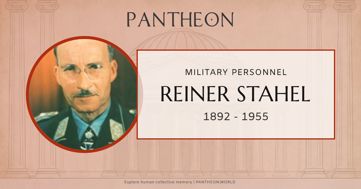 Reiner Stahel Biography | Pantheon